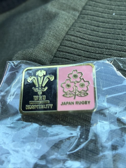 WRU WALES V Japan , 2025 Rugby Hospitality Pin Badge. Brand New Very ...