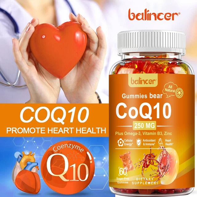 CO Q10 BOOST Energy And Endurance Supports Healthy Brain Function 60 ...