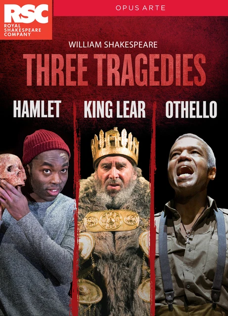 SHAKESPEARE: THREE TRAGEDIES (DVD) Paapa Essiedu Marcus Griffiths Cyril ...