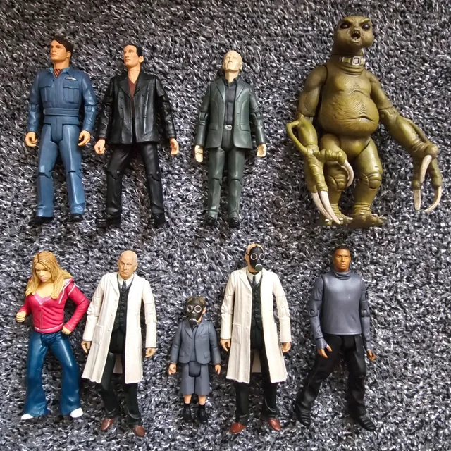 DOCTOR WHO 9TH Doctor & Other Characters Set BBC Character Options ...