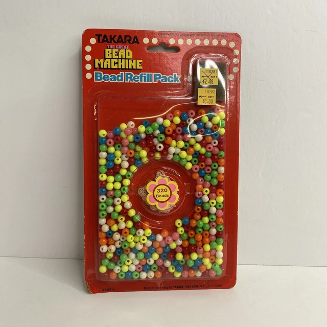 VINTAGE THE GREAT Bead Machine Takara Refill Pack New Jewelry Craft ...