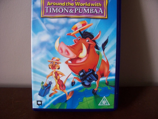 WALT DISNEY - Around The World with Timon & Pumbaa - Video - VHS/PAL ...