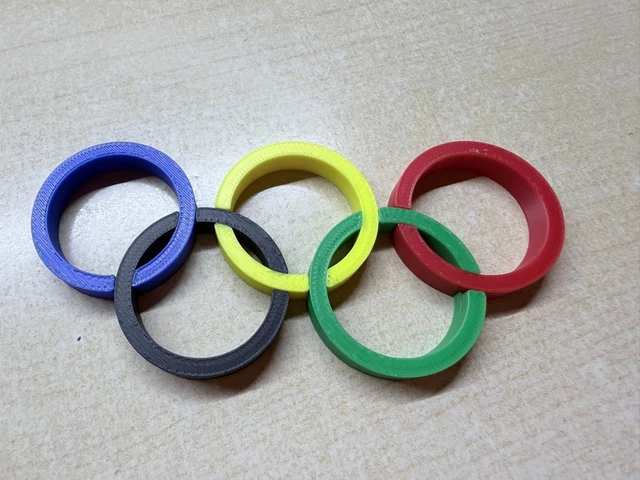 OLYMPIC RINGS SMALL 100mm, Milano Cortina 2026, Winter Games EUR 7,20 ...