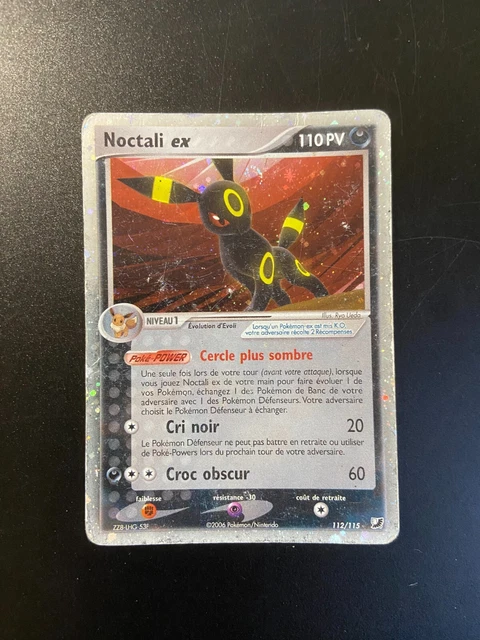 CARTE POKÉMON NOCTALI ex (UF 112) Ex Forces Cachées Française EUR 200 ...