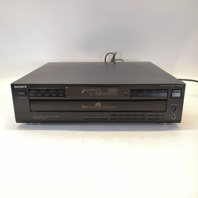 SONY CDP-C425 CD Compact 5 Disc Player Changer Separate £79.99 ...