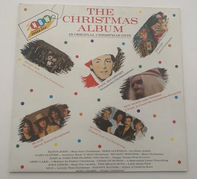 RARE NOW THAT’S What I Call Music Christmas (Queen) 1985 LP UK 1st ...