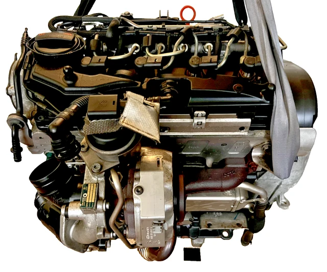 MOTOR ENGINE KOMPLETT Caya Cay Vw Skoda Seat Audi 1,6Tdi 160Tkm 2012 55 ...
