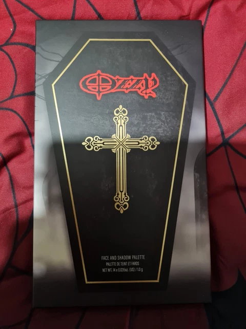 BRAND NEW OZZY osbourne rock and roll beauty coffin eyeshadow palette £ ...