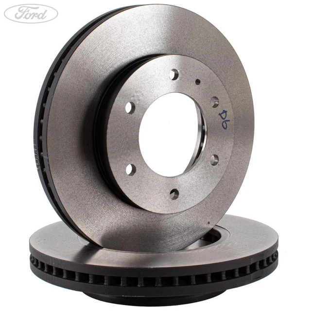 GENUINE FORD RANGER Raptor Front Vented Brake Discs x2 332mm 2019-2022 ...