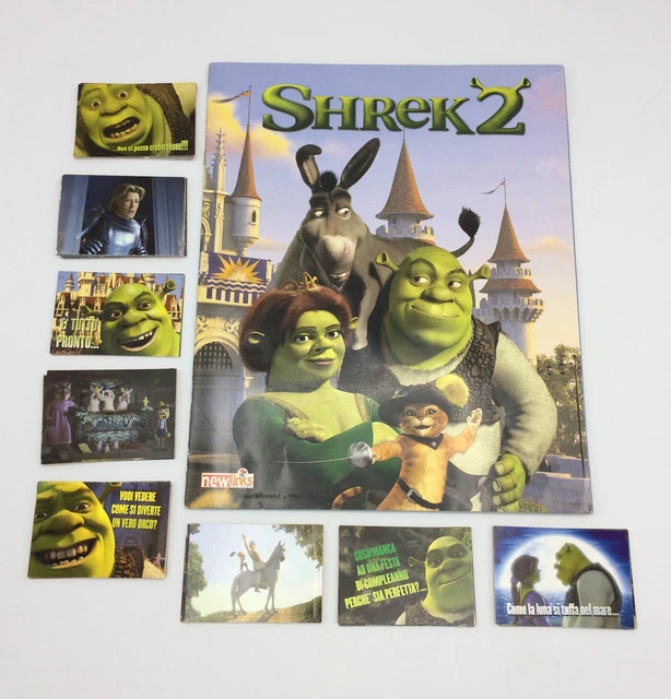 SHREK 2 ALBUM figurine completo Newlinks + Card EUR 39,99 - PicClick IT