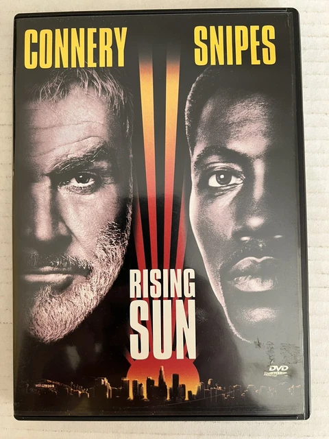 RISING SUN (DVD, 1993, Widescreen) Sean Connery/Wesley Snipes ~ Very ...