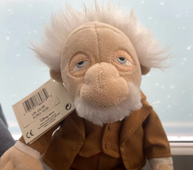 DISNEY EXCLUSIVE MUPPETS Show Waldorf & Statler Plush Soft Toys 11 ...