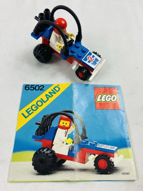 LEGO SET 6502 Rennwagen (Turbo Racer) mit Originalbauanleitung OBA EUR ...