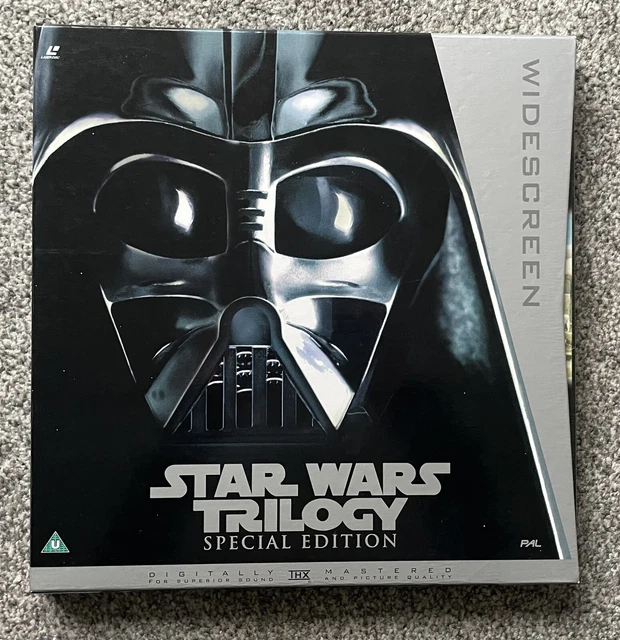 STAR WARS TRILOGY special edition box set 1997 Laserdisc 4 disc PAL ...