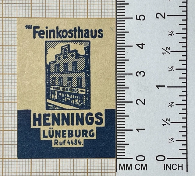 GERMANY / GERMAN OLD Matchbox Label Labels EUR 2,37 - PicClick DE