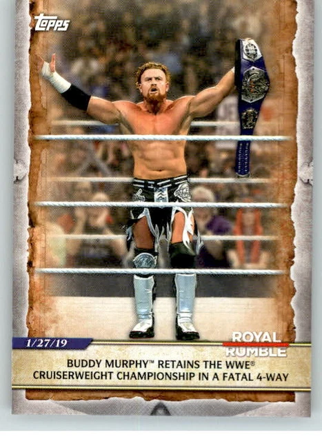 2020 WWE ROAD to Wrestlemania #8 Buddy Murphy EUR 1,10 - PicClick FR