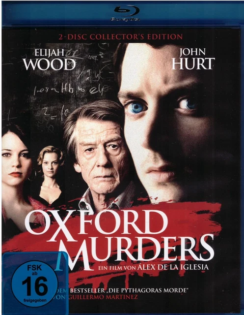 THE OXFORD MURDERS Blu-Ray Collector's Edition Elijah Wood Thriller EUR 4,95 - PicClick DE