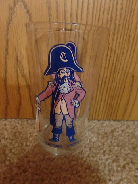 MCDONALDS CAPTAIN CROOK collector Series glass 1970's, 5" tall EUR 5,17 ...