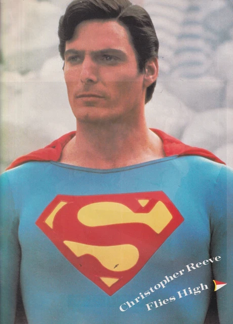 CHRISTOPHER REEVE (SUPERMAN) - Mini Poster/Original Magazine Clipping £ ...