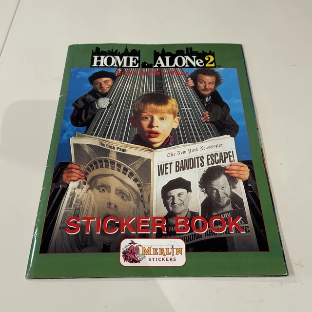 HOME ALONE 2 Lost In New York 1992 Merlin Sticker Book - COMPLETE £208. ...