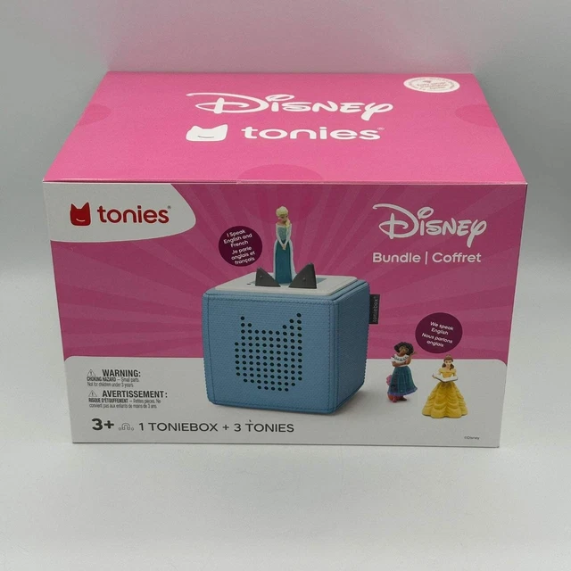 TONIES DISNEY TONIEBOX Bundle with Elsa, Mirabel, and Belle New $93.75 ...