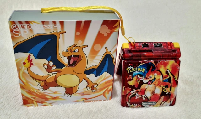 NINTENDO GAME BOY Advance SP Charizard Pokemon Boxed Retro Handheld Console IPS £249.99 ...