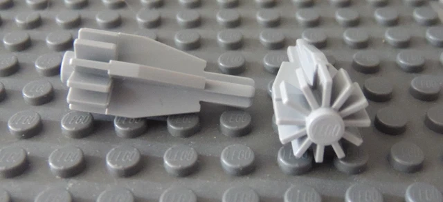 LEGO TECHNIC 2 X Turbine Jet Engine NEW Light Bluish Grey £2.42 ...