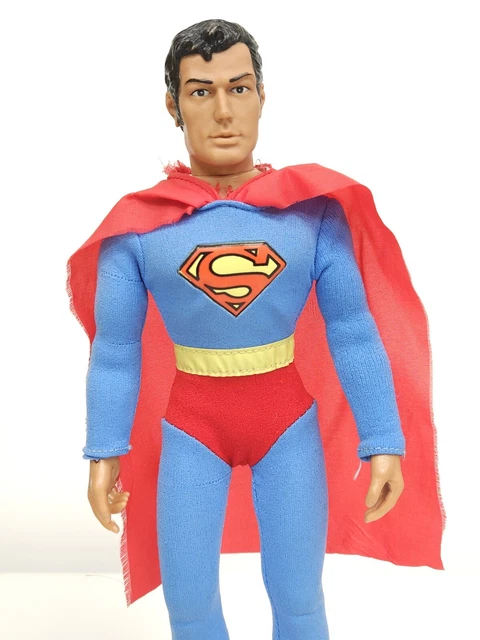 VINTAGE MEGO 12 inch SUPERHEROES "SUPERMAN COMIC HEAD" FIGURE Rare DC ...
