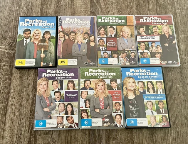 PARKS & RECREATION Complete Series DVD Set Seasons 1 - 7 Region 4 VGC ...