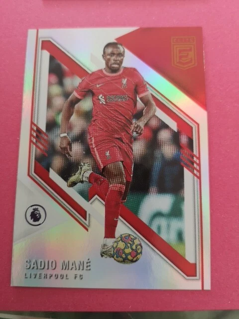 SADIO MANÉ LIVERPOOL Premier League Carte Foot Panini Donruss Elite ...