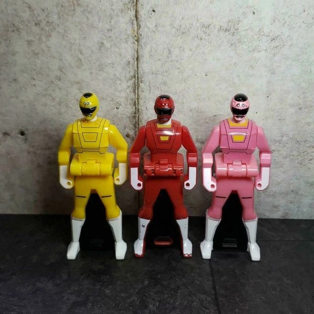 POWER RANGERS SUPER Megaforce GOKAIGER TURBO Ranger Key 3p Set ...