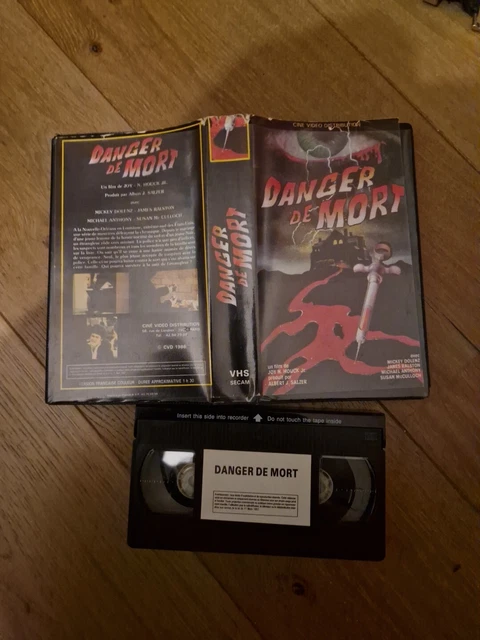 VHS DANGER DE Mort Horreur Gore EUR 20,00 - PicClick IT