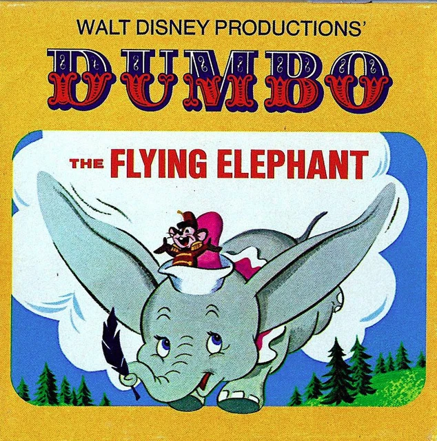 DUMBO THE FLYING Elephant - Disney Super 8 Colour Sound 8Mm Cine Film ...