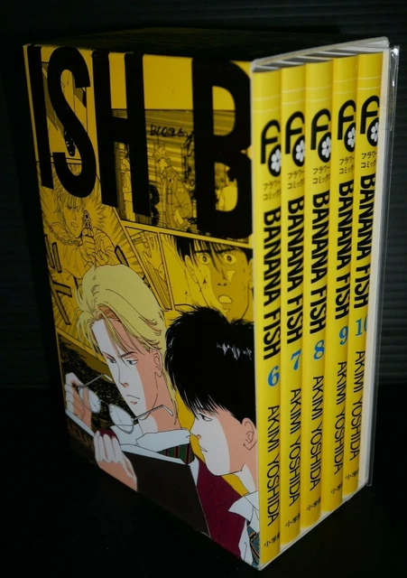 JAPON AKIMI YOSHIDA manga LOT : Banana Fish vol.6~10 Set (Reprint BOX vol.2) EUR 55,23 - PicClick FR