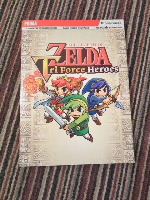 THE LEGEND OF zelda tri force heroes guide nintendo 3ds £7.99 - PicClick UK