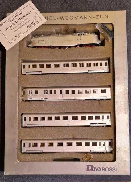 RIVAROSSI 0339 HENSCHEL Wegmann Zug SILBER Aufl. 30St. BR61 m. Zertifikat in OVP EUR 375,00 ...