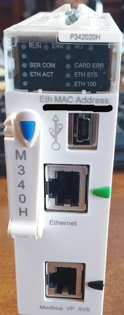 SCHNEIDER ELECTRIC BMXP342020H/BMX-P34-2020H SV:3.40 CPU M340 DURCIE ...