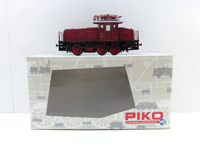 PIKO H0 51080 locomotiva elettrica E63 05, ferrovie dello Stato, luce, DC, NEM, DSS, NUOVO in ...
