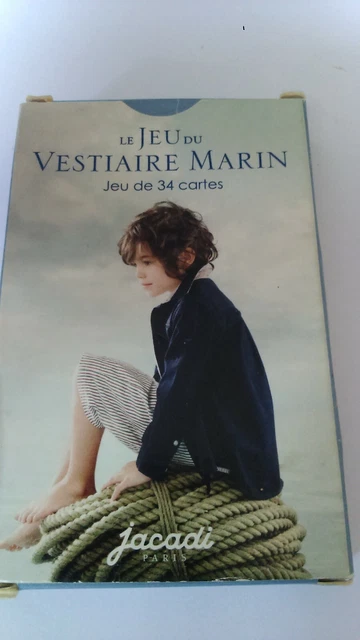 PETIT JEU DE cartes le jeu vestiaire marin jacadi EUR 5,00 - PicClick FR