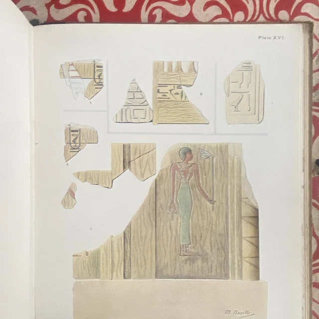 NAVILLE,EDOUARD. THE XITH dynasty temple at Deir El-Bahari. Part II ...