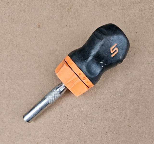 SNAP ON # Sgdmrc1A Ratchet Stubby Screwdriver, Magnetic Tip - No Bits ...