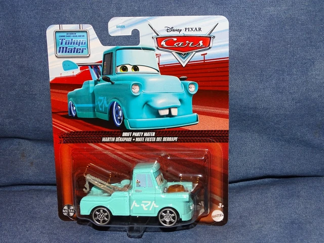 VOITURE DISNEY PIXAR Cars Toon Drift Party Mater Serie 2023 Tokyo Mater ...
