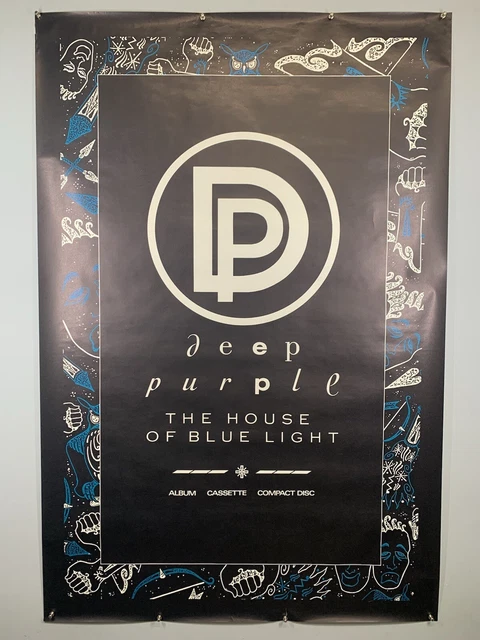 DEEP PURPLE AFFICHE Original Vintage Promotion House Of The Bleu ...