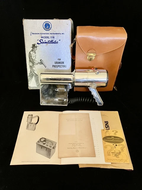 1934 PRECISION DELUXE SCINTILLATOR RADIATION DETECTOR MODEL IIIB W/CARE ...