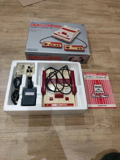 NINTENDO NES FAMILY Computer Famicom 1983 Box En Boîte Officiel EUR 94 ...