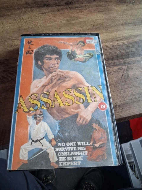 VINTAGE BIG BOX Ex Rental VHS Assassin -The Martial Arts Collection ...