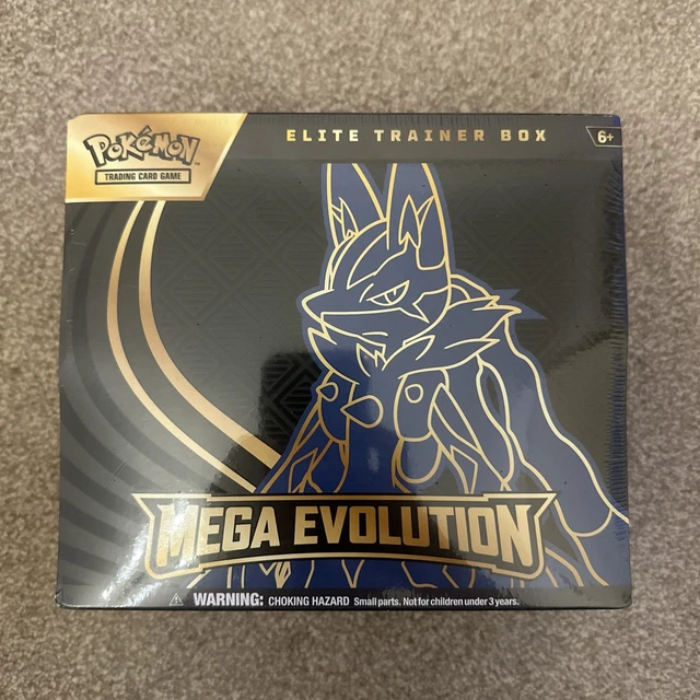 POKÉMON TCG MEGA Evolution Lucario Elite Trainer Box ETB - Brand New ...