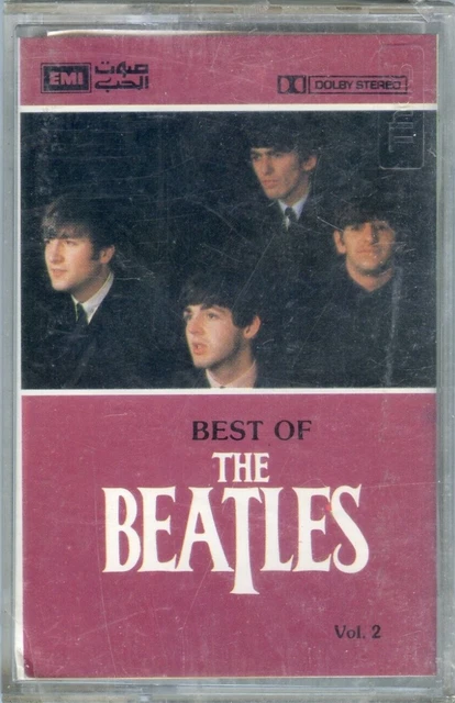 THE BEATLES &BEST Of Vol 2" Egypt K7 Mc Alb Compil Tape Cassette New ...