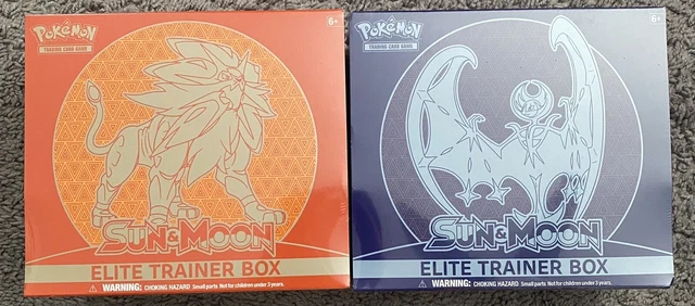 POKEMON ELITE TRAINER Box Sun and Moon Base Sealed ETB Factory Sealed 1 ...