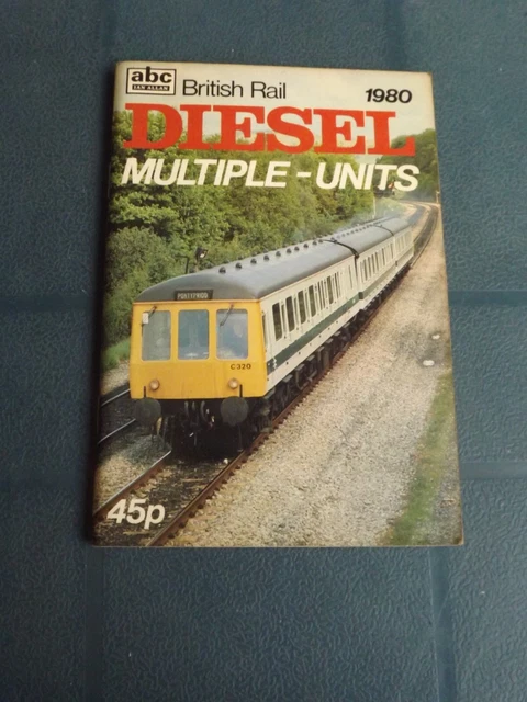 IAN ALLAN ABC BR DMU EMU Diesel Multiple Unit Book 1980 Class 101 116 ...
